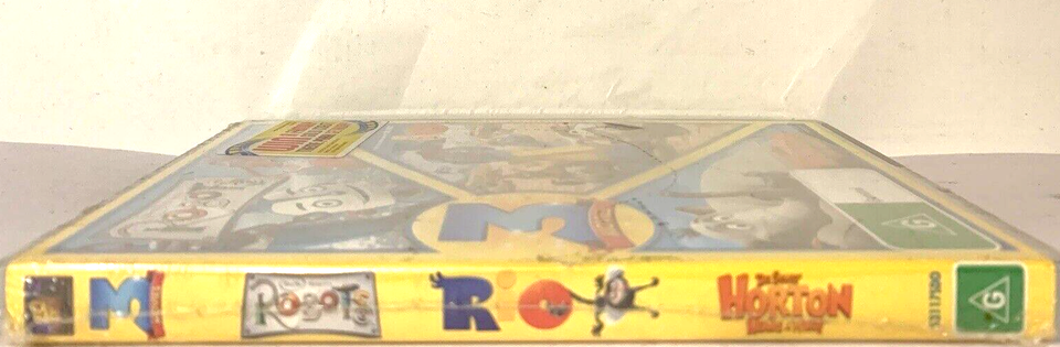 Robots / Rio / Dr Seuss: Horton Hears a Who! Brand New Sealed DVD ...