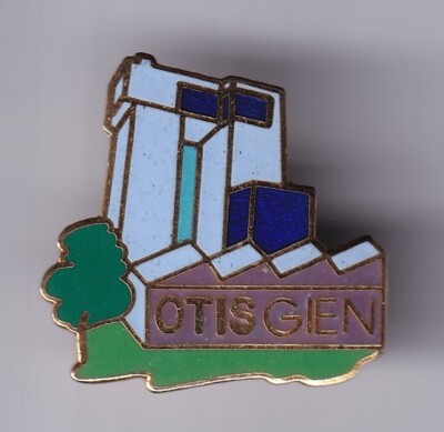 RARE PINS PIN'S .. ENTREPRISE OTIS FRANCE ASCENSEUR ELEVATOR USINE GIEN ...