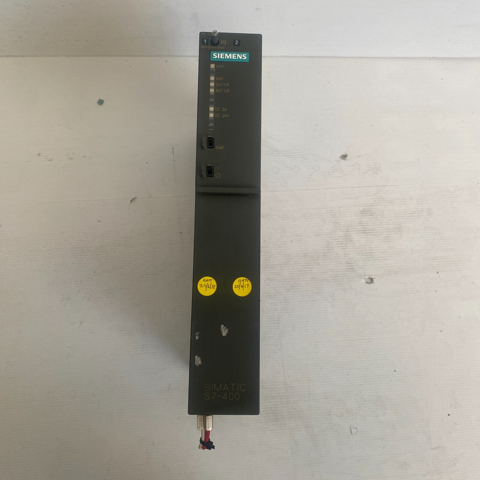 SIEMENS PLC Simatic S7-400 1P 6ES7 407-0KA01-0AA0 PS 407 10A Power ...