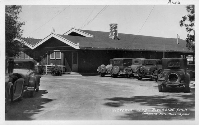 Victoria Club, Riverside, California 1950s OLD PHOTO | eBay