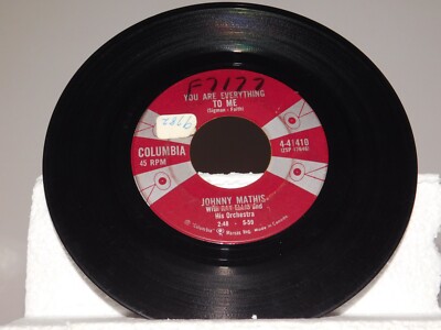Johnny Mathis with Glenn Osser - Small World - Columbia (45RPM 7”) | eBay