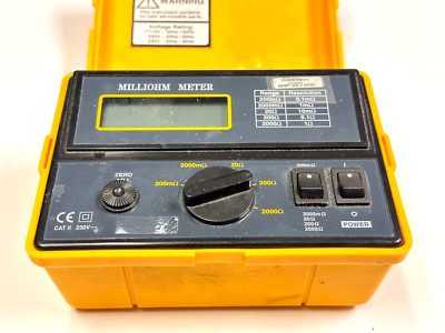 Extech 380580 Milliohm Meter battery powered Great Condition | eBay