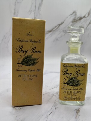 Vintage Collectible AVON California Perfume Co. Ray Rum After Shave 3 ...