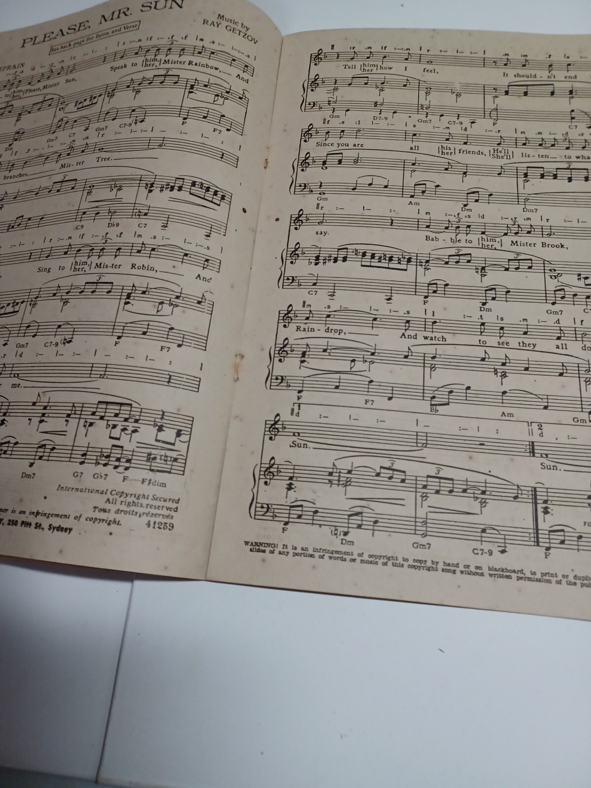 Vintage Songbook - Song and Dance Hits from Radio & Film - Sterling ...