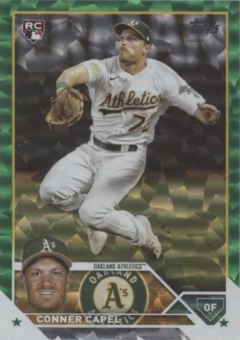 2023 Topps Series 2 - Conner Capel #418 Green Foil /499 (RC) for sale ...