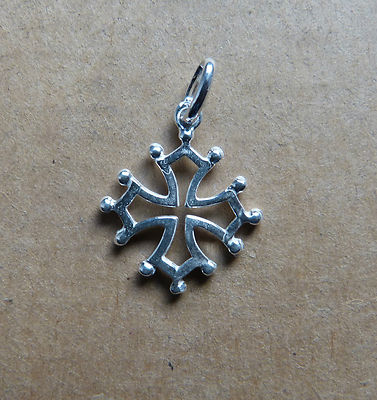Cross Occitana 2° Measurements Silver Pendant 925 Thou Croix Occitane ...