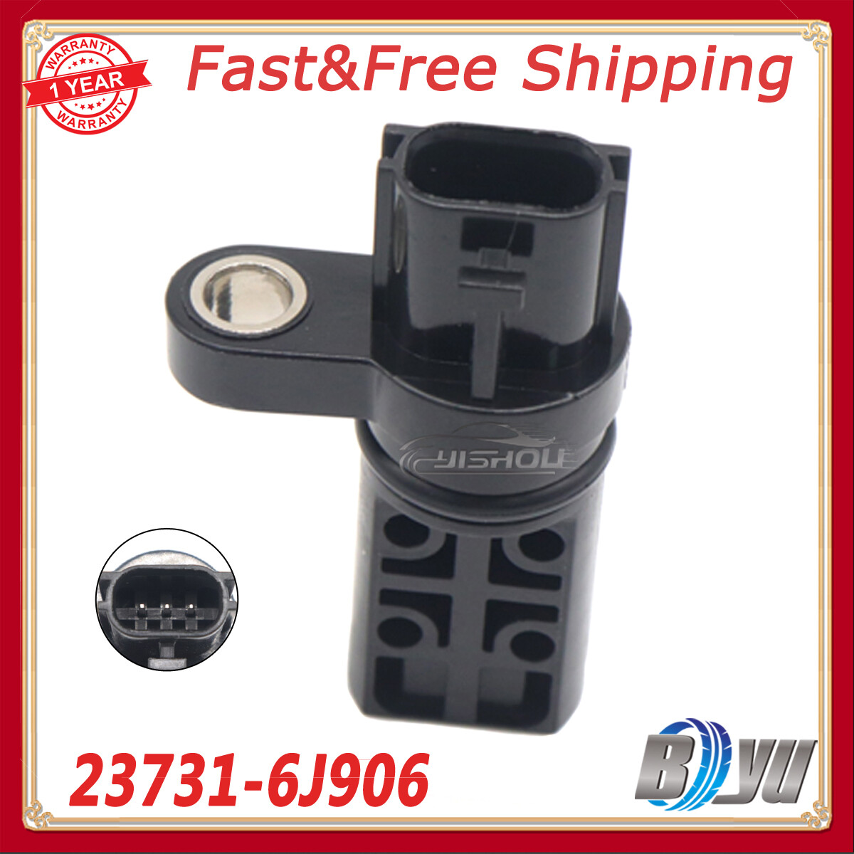 New For Nissan Infiniti VQ40DE Camshaft Position Sensor 237316J90D ...