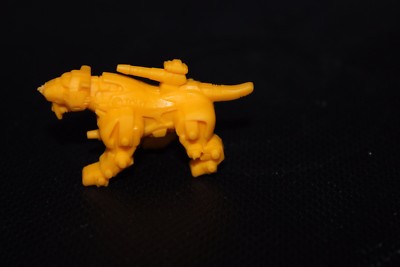 Zoids Rare Gashapon unpainted yellow colored Saber Tiger / Zaber Fang ...