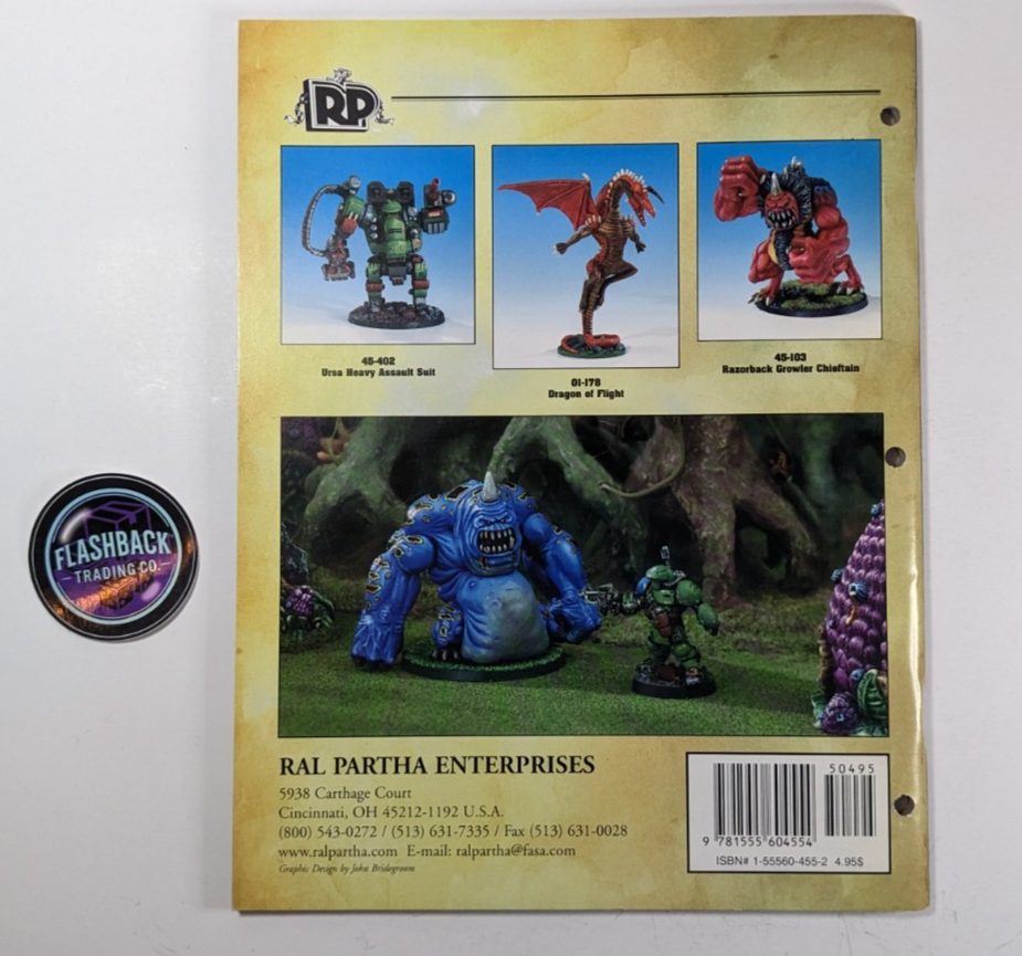 Ral Partha 2000 Catalog (BattleTech, Shadowrun, Crimson Skies, Vor ...