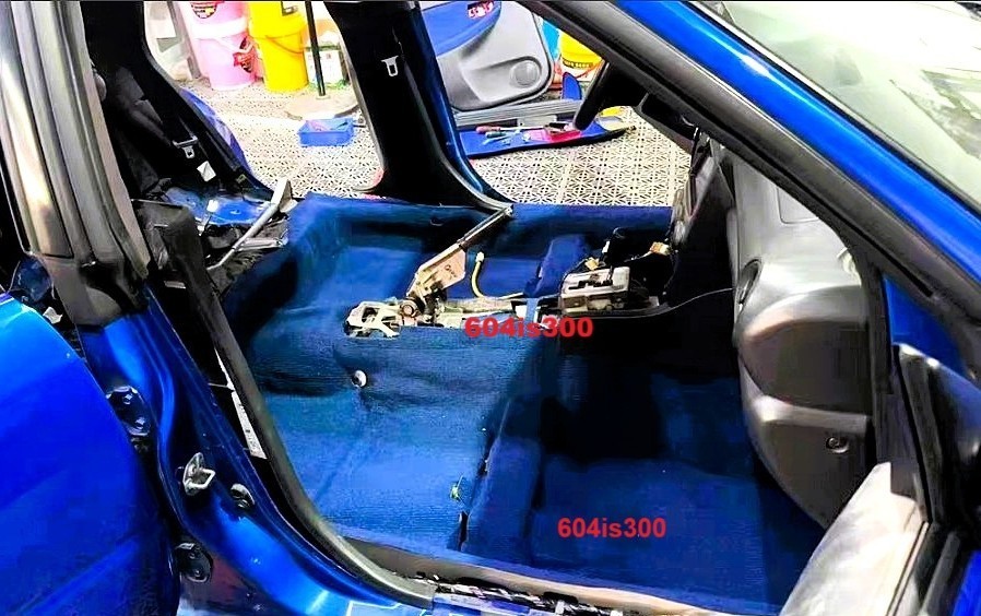 RARE NEW GENUINE SUBARU FLOOR CARPET WR BLUE GD WRX STI FORESTER SG 01 ...