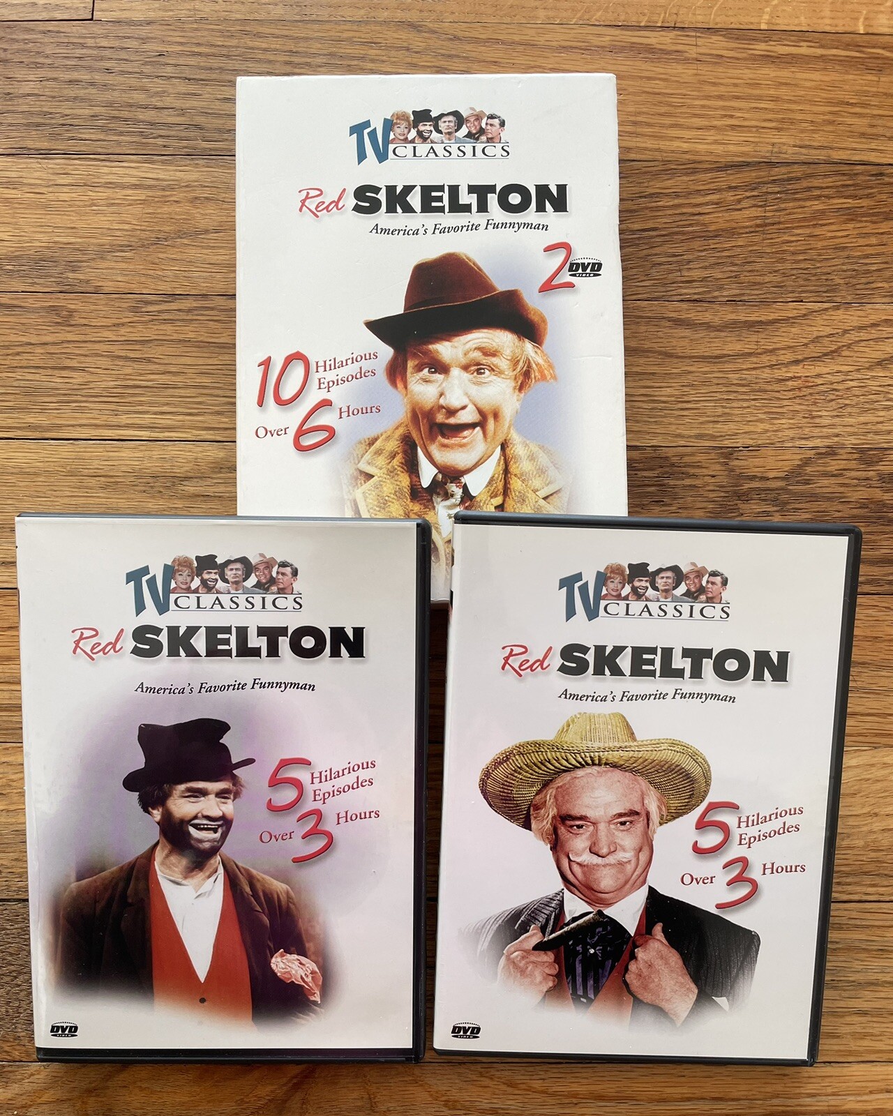 Red Skelton (DVD, 2003, 2-Disc Set, 10 Episodes) 360 min TV Classics ...