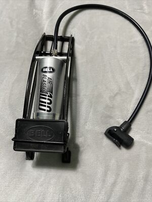 Bell Bicycle Air Pump Air blaster 100 Foot Pump 100 PSI Max | eBay
