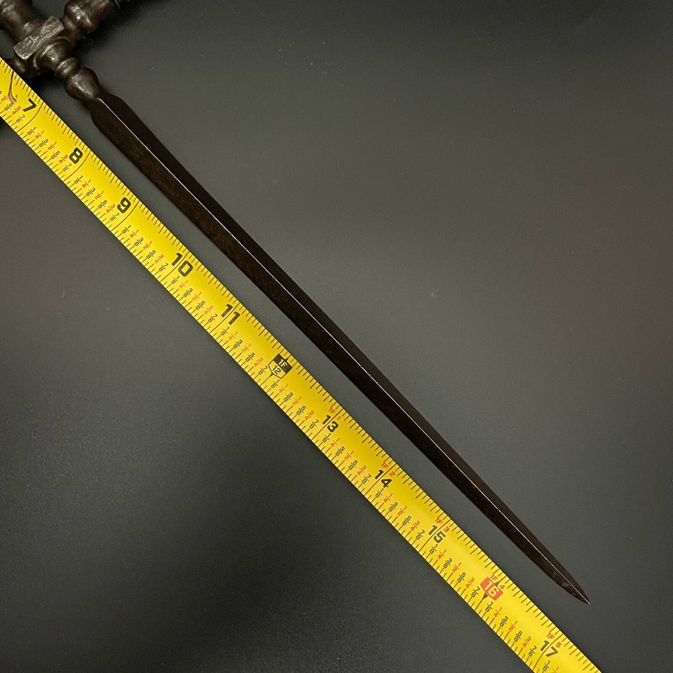 1500s Antique Medieval Large Armor Piercing Italian Stiletto, Dagger ...