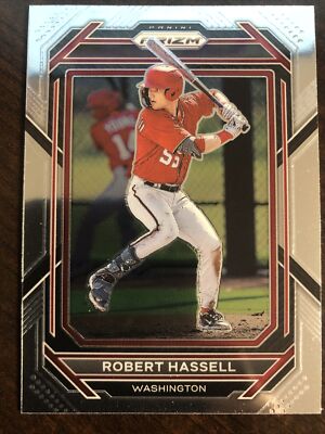 2023 Panini Prizm Baseball #48 Robert Hassell Hobby Base | eBay