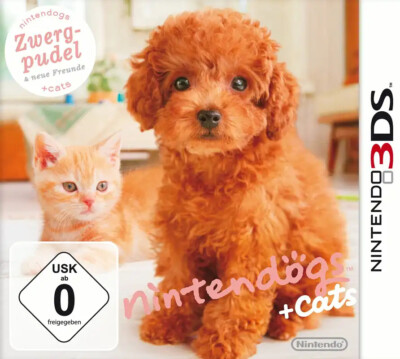 Nintendo 3DS Nintendogs + Cats Zwergpudel & neue Freunde DE mit ...