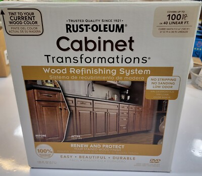 Rust Oleum Transformations Kit Cabinet Wood Refinishing System ...