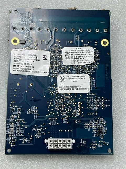 Simplex NAC Assembly Board 4100-5450 New | eBay