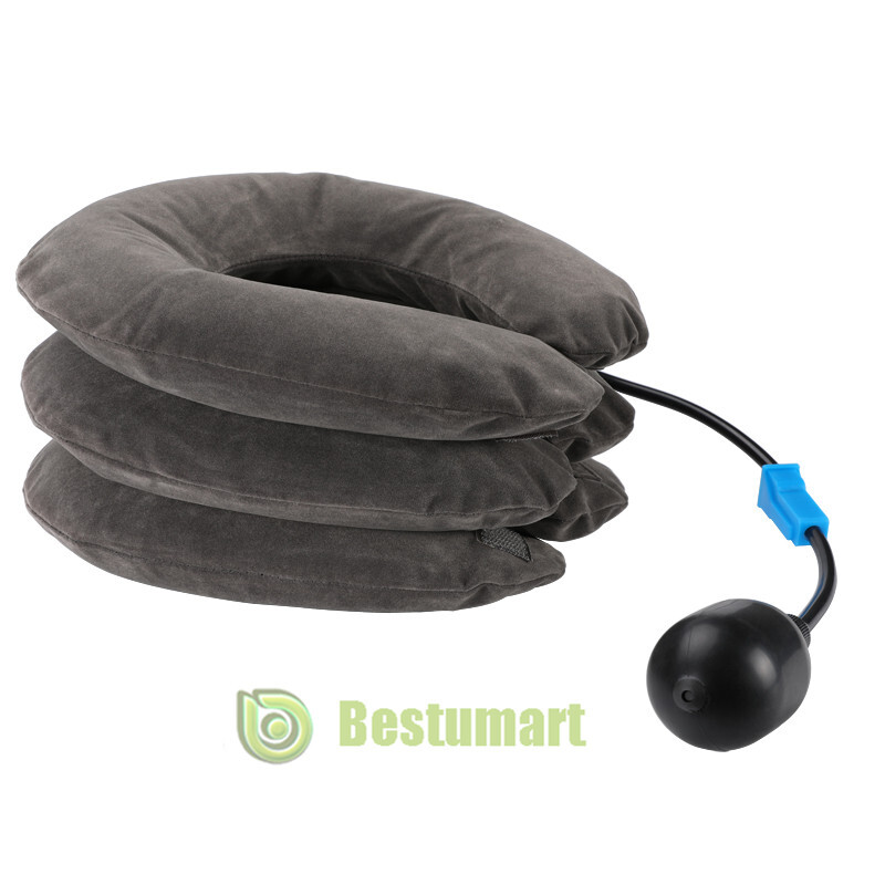 TRACTION DECOMPRESSION DEVICE SHOULDER NECK PAIN RELIEF PUMP CERVICAL ...