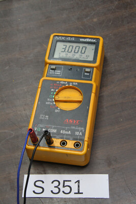 METRIX MX44 MULTIMETER 3.3/4 Digits 4000pts # S351 | eBay