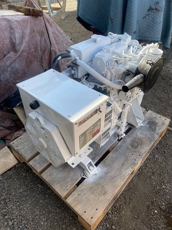BETA MARINE 9.5 kW Marine Diesel Generator Unit | eBay