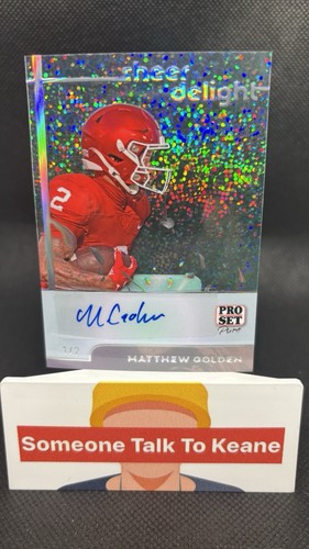 2024 Leaf Pro Set Pure Sheer Delight Matthew Golden 1/2 Auto | eBay