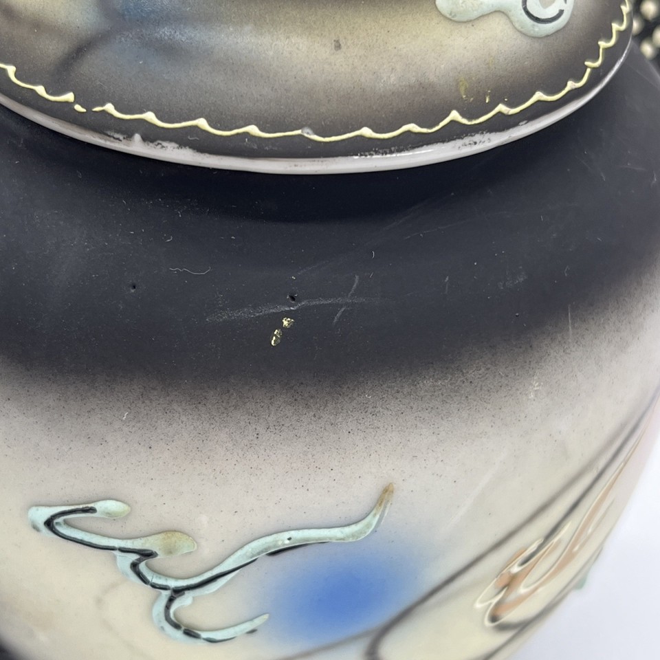Dragonware Teapot Vintage Moriage Raised Dragon Motif Dragon Finial ...
