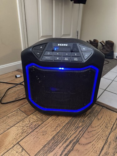 ION Audio Game Day Party Portable Bluetooth Speaker with LED Lighting ...