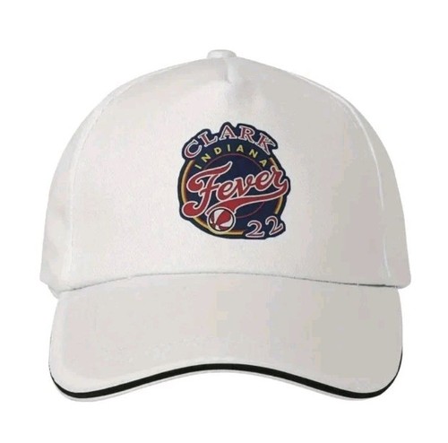 Clark 22 Indiana Fever Caitlin Cap Baseball Rear Adjustable Strap ...