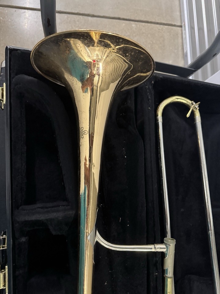 KING 4B Large Bore Straight Tenor Trombone | eBay