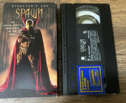SPAWN - DIRECTOR'S CUT (BLOCKBUSTER VIDEO VHS, 1997) JOHN LEGUZAMO | eBay