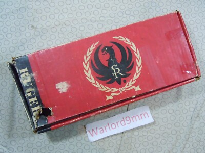 VINTAGE RED RUGER FACTORY CARDBOARD BOX FOR 5.5 INCH. | eBay