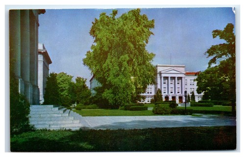 Springfield, MO Postcard- ADMINISTRATION AND EDUCATION BUILDINGS SW ...