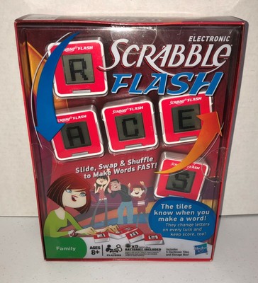 Scrabble Flash Electronic Game Brand New Factory Sealed Parker Brothers ...