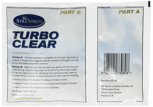 Still Spirits Turbo Clear Pack of 5 Clearing Agent | eBay