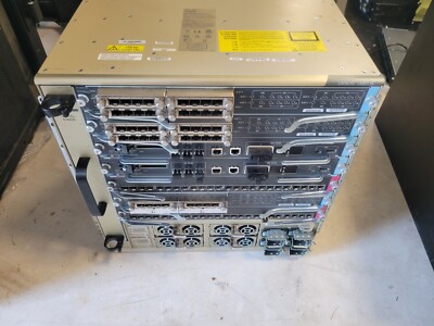 CISCO CATALYST C6807-XL CATALYST SWITCH LOADED WITH MODULES (READ) | eBay