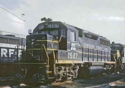 SCL GP40 1507 at RF&P Bryan Park Terminal, Richmond, VA Mar 9 1969 5 x 7 Photo | eBay