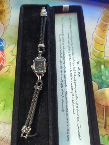 DANBURY LADIES WATCH UNTESTED Love Makes A Family Rope Silver Tone | eBay