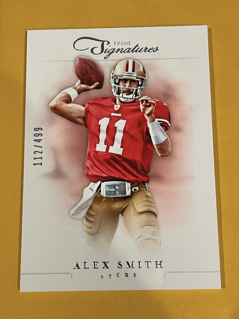 2012 Panini Prime Signatures Alex Smith Base #25 /499 | eBay
