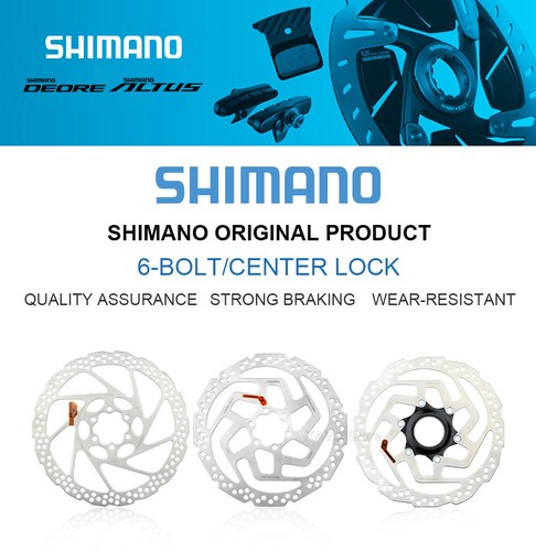 Shimano Deore SM RT56 RT26 RT10 Disc Brake Rotor 6 Bolt 160/180MM ...