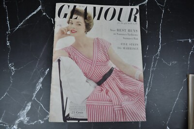 Vintage Glamour Magazine June 1953 - FREE Shipping | eBay