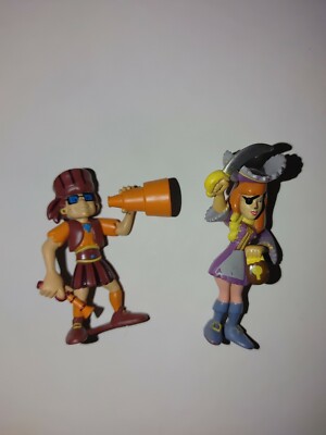Scooby Doo Daphne And Velma Poseable Figures Pirates | eBay