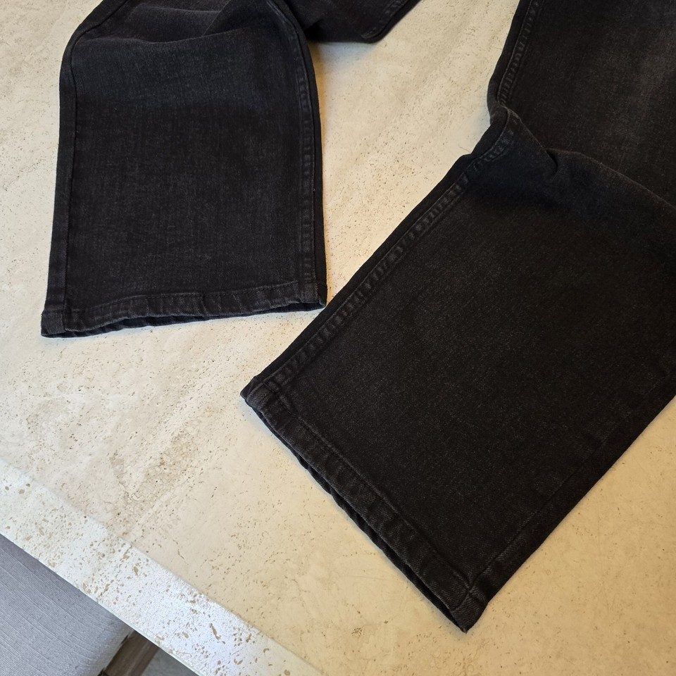 Cavalli Class Men's Black Denim Slim Straight Jeans NWT Size 36 ...