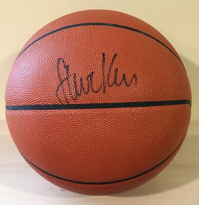 Steve Kerr Autographed Signed Basketball Chicago Bulls Spalding NBA ...