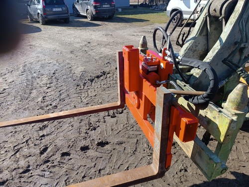 Forklift ,Telehandler,Tractors, Pallet Box 180 Degree Rotator | eBay