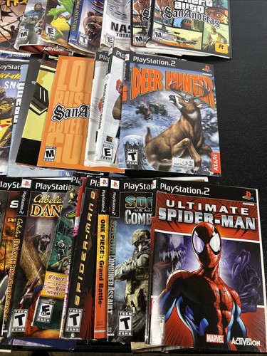 Lot Of 43 PS2 Empty Cases & Extra Manuals & Artwork, Capcom vs SNK ...