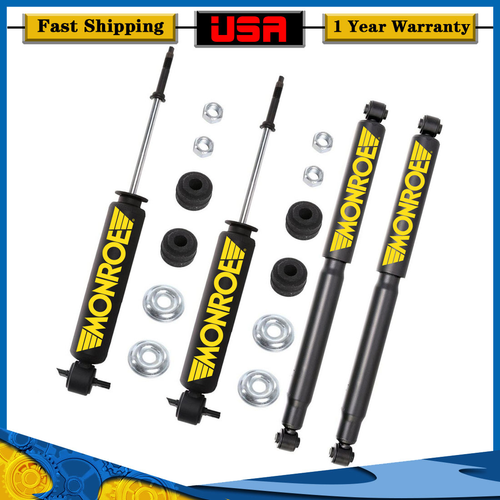 For Dodge Durango 1999-2003 Set of 4 Monroe RWD Front Rear Shocks ...