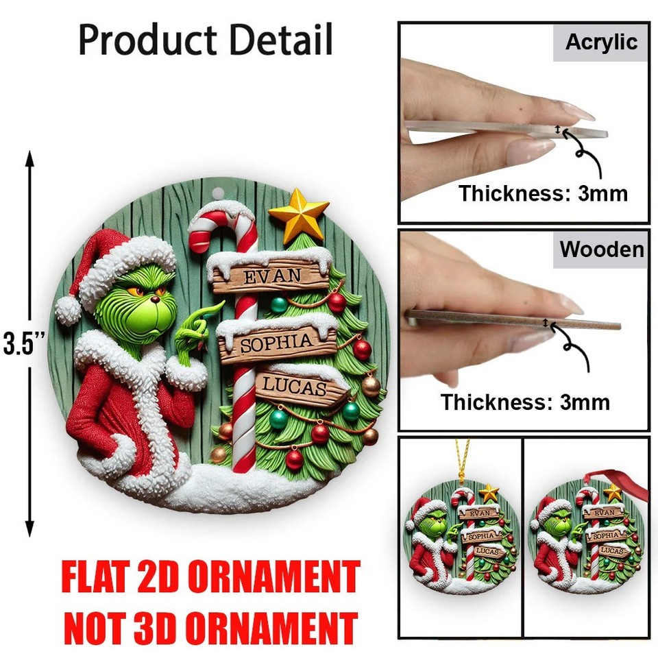 Chip n Dale Christmas Ornament, Chip n Dale Rescue Rangers Ornament ...