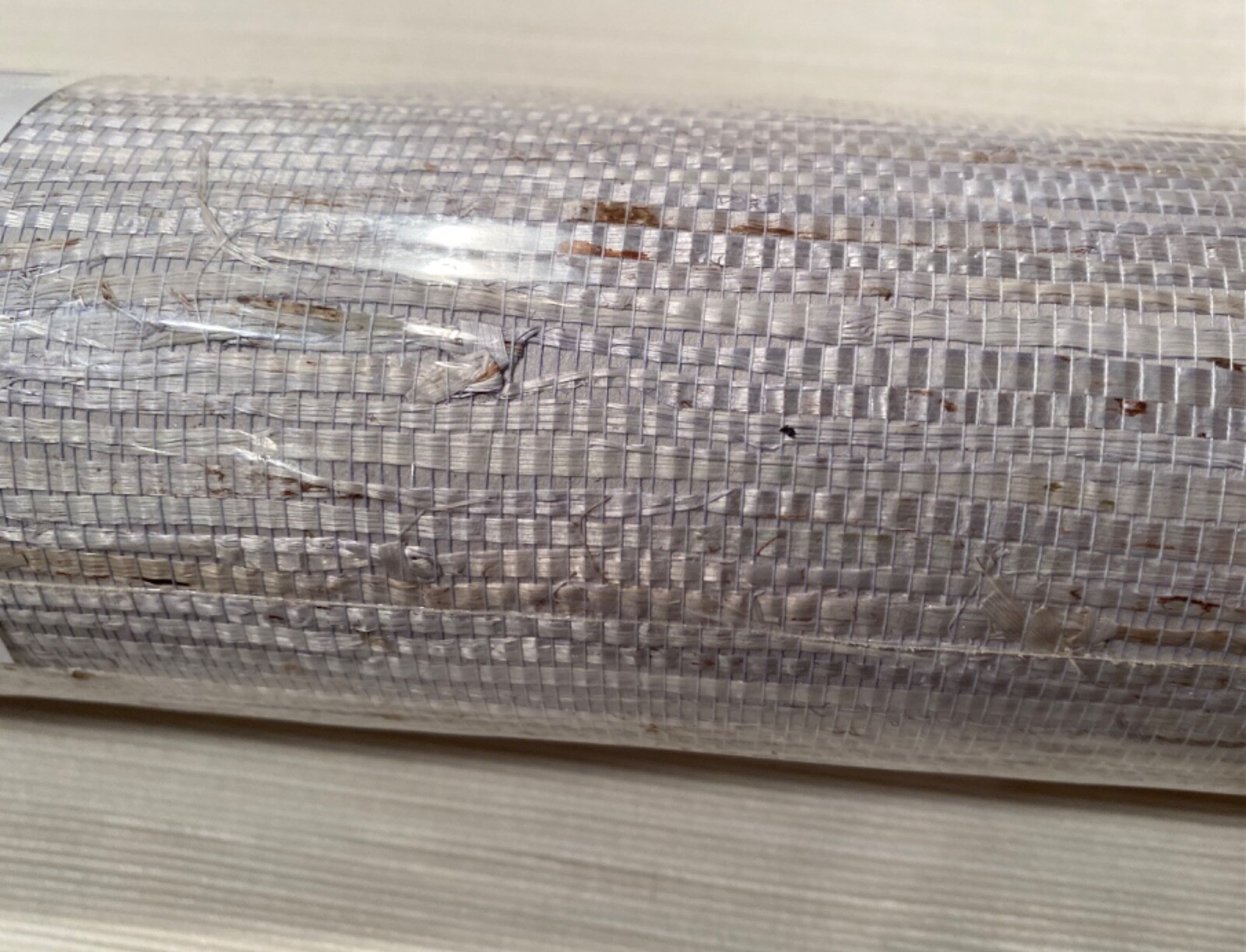 8YD YORK CV4220 Artisanal Light Blue Arrowroot Grasscloth Wallpaper ...