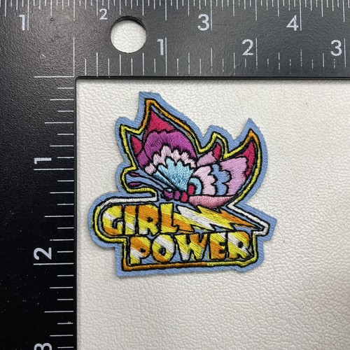 Colorful Butterfly GIRL POWER Patch B027 | eBay