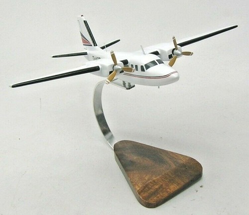 Aero Grand Commander 680 Turboprop Airplane Desktop Kiln-Dry Wood Model ...